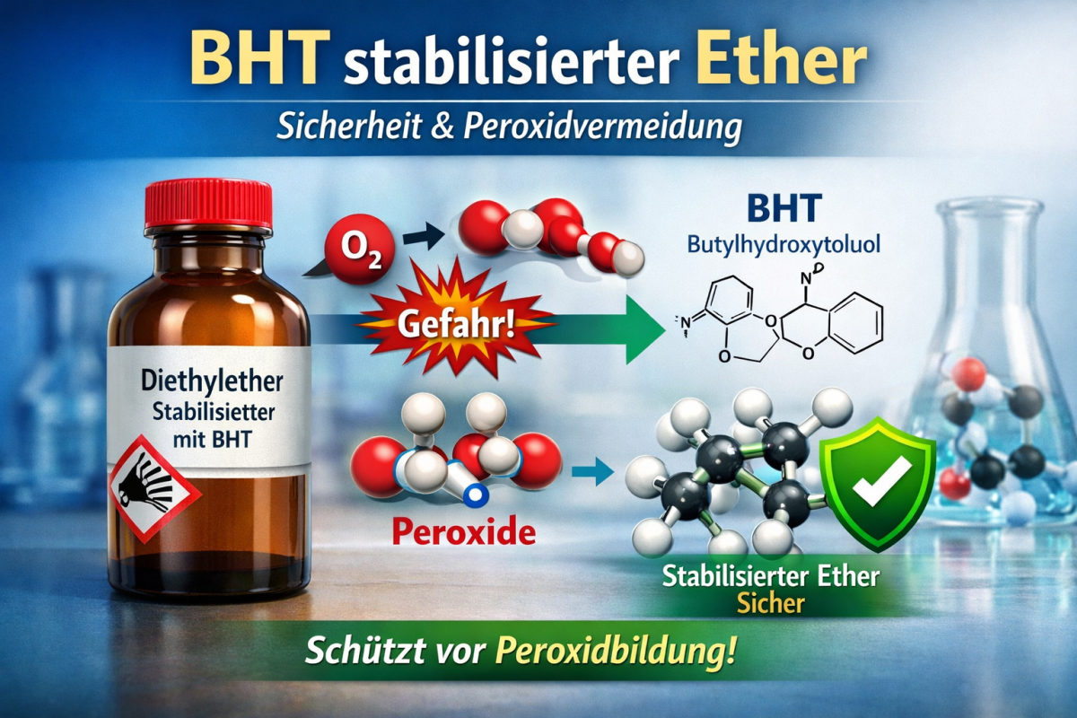 BHT Stabilized Ether – Safety & Peroxide Avoidance Explained